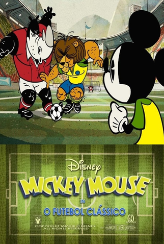 O Futebol Clássico A Mickey Mouse Cartoon de Junho de Filmow
