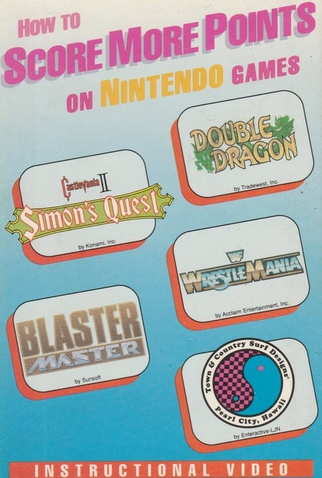 How To Score More Points On Nintendo Games (Blue Box) - 1989 | Filmow