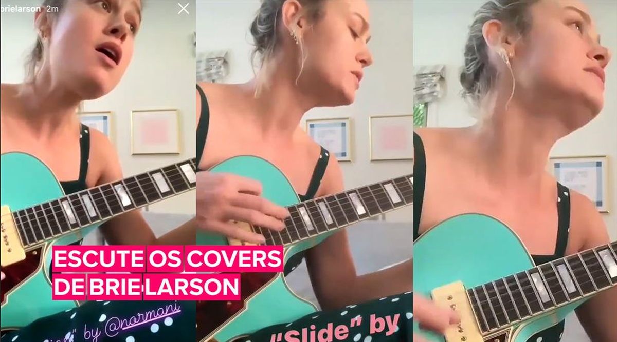 Brie Larson é a nova artista cover favorita da internet | Notícias | Filmow