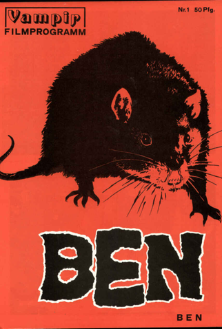 Ben, O Rato Assassino: filme de 1972 - Filmow
