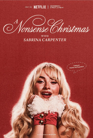 A Nonsense Christmas with Sabrina Carpenter - 6 de Dezembro de 2024 ...
