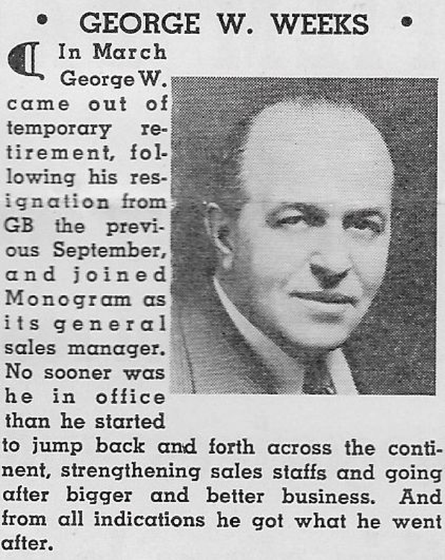 Fotos | George W. Weeks | Artista | Filmow